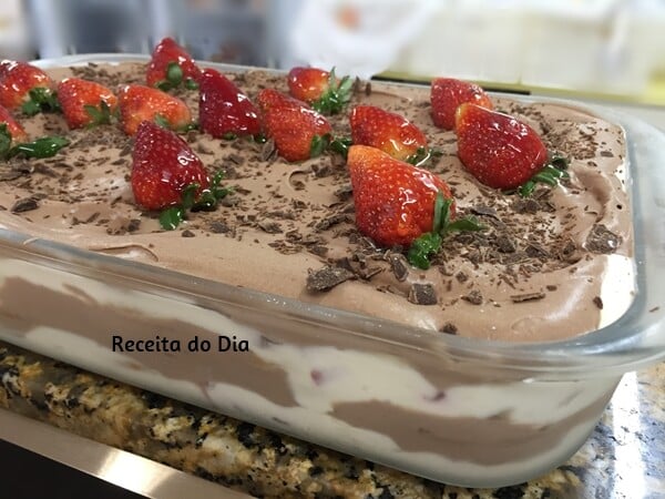 Receita de pavê de café