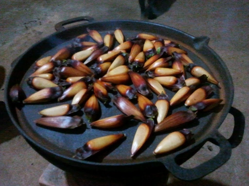 Como fazer pinhão na chapa?