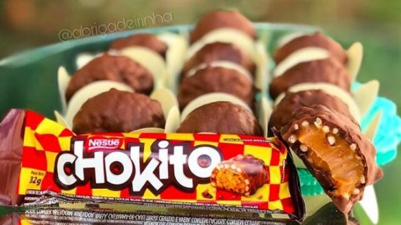 Brigadeiro Chokito: crocante por fora e cremoso por dentro