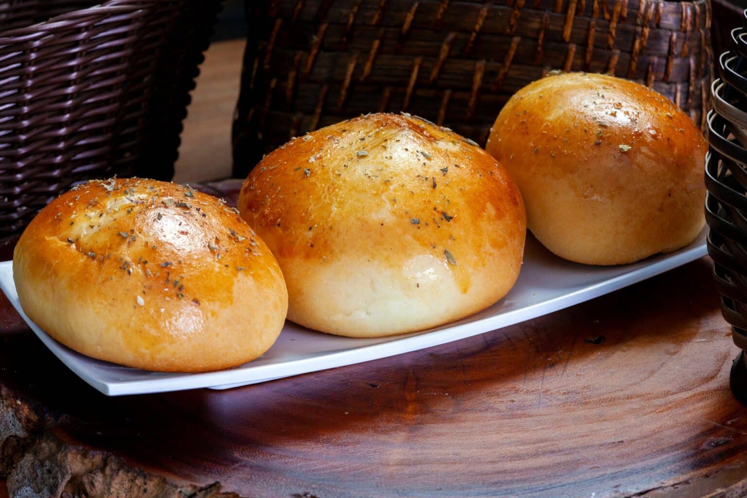 Pão de batata recheado na Airfryer