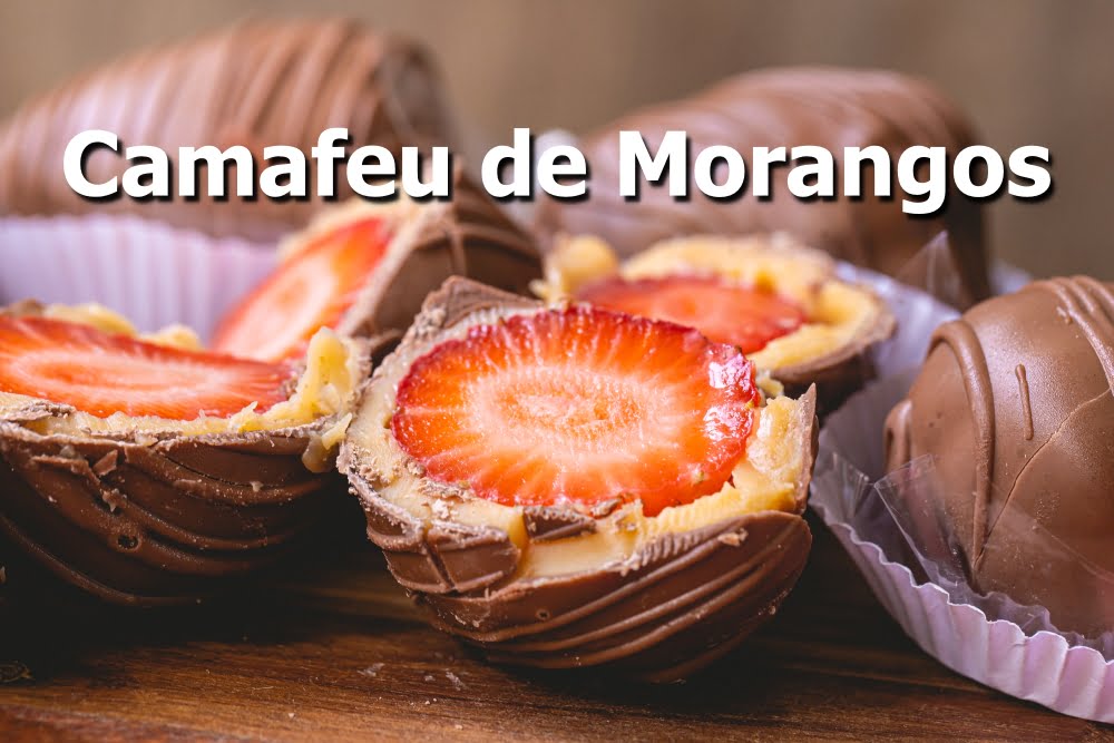 Camafeu de Morangos: como fazer?